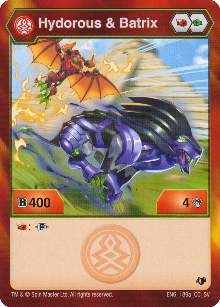 Pyrus Hydorous & Batrix (Shields of Vestroia) - The Bakugan Wiki