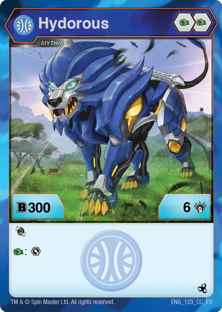 Aquos Hydorous (EV, Mythic) - The Bakugan Wiki