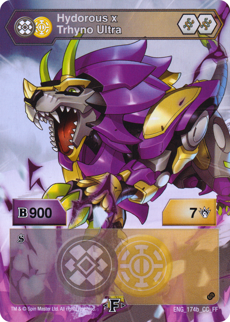 Darkus Aurelus Hydorous x Trhyno Ultra (Fusion Force) - The Bakugan Wiki