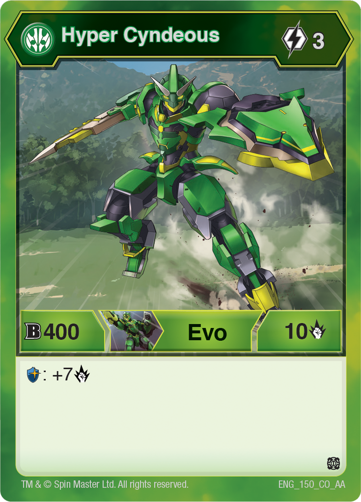 Ventus Hyper Cyndeous (Age of Aurelus) - The Bakugan Wiki