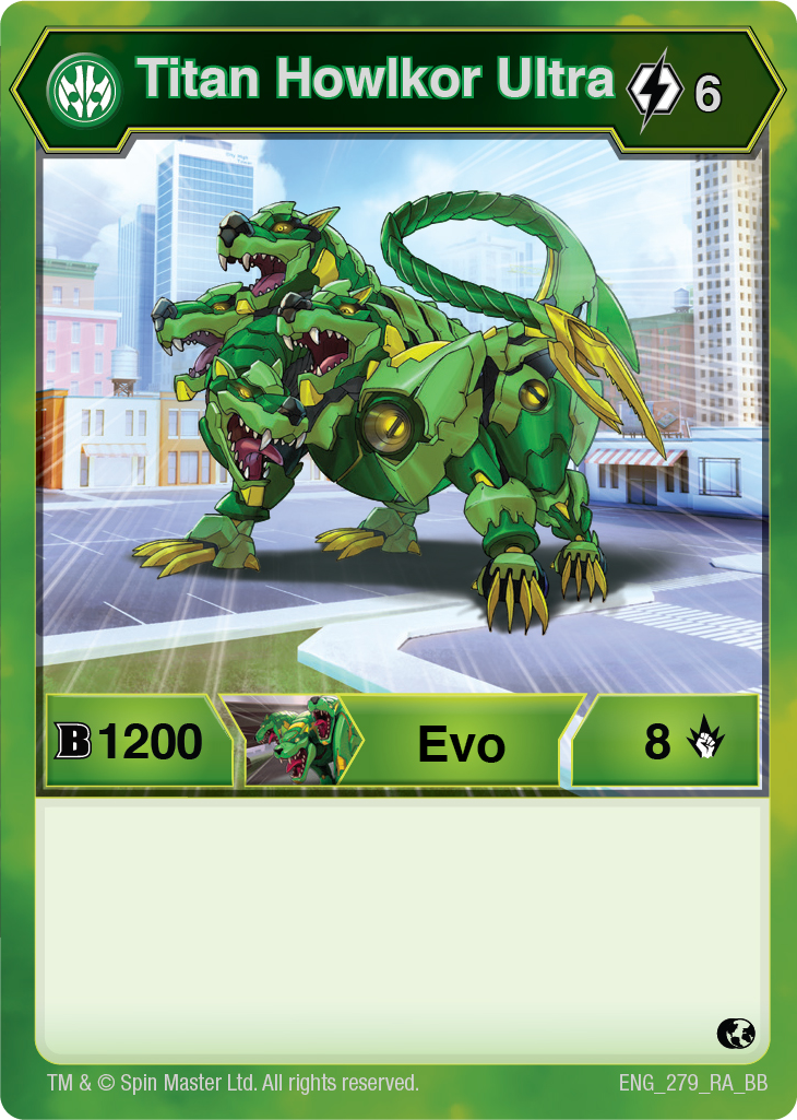 Ventus Titan Howlkor Ultra (Battle Brawlers) - The Bakugan Wiki