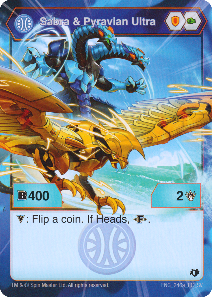 Aquos Sabra & Pyravian Ultra (Shields of Vestroia, Epic Character) - The Bakugan Wiki