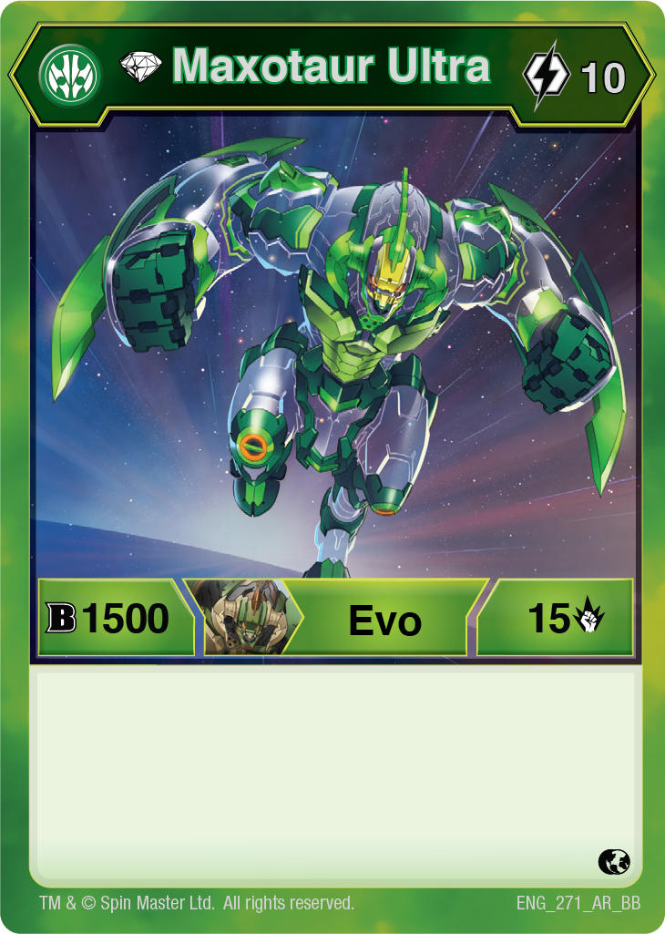 Diamond Maxotaur Ultra (Battle Brawlers) - The Bakugan Wiki