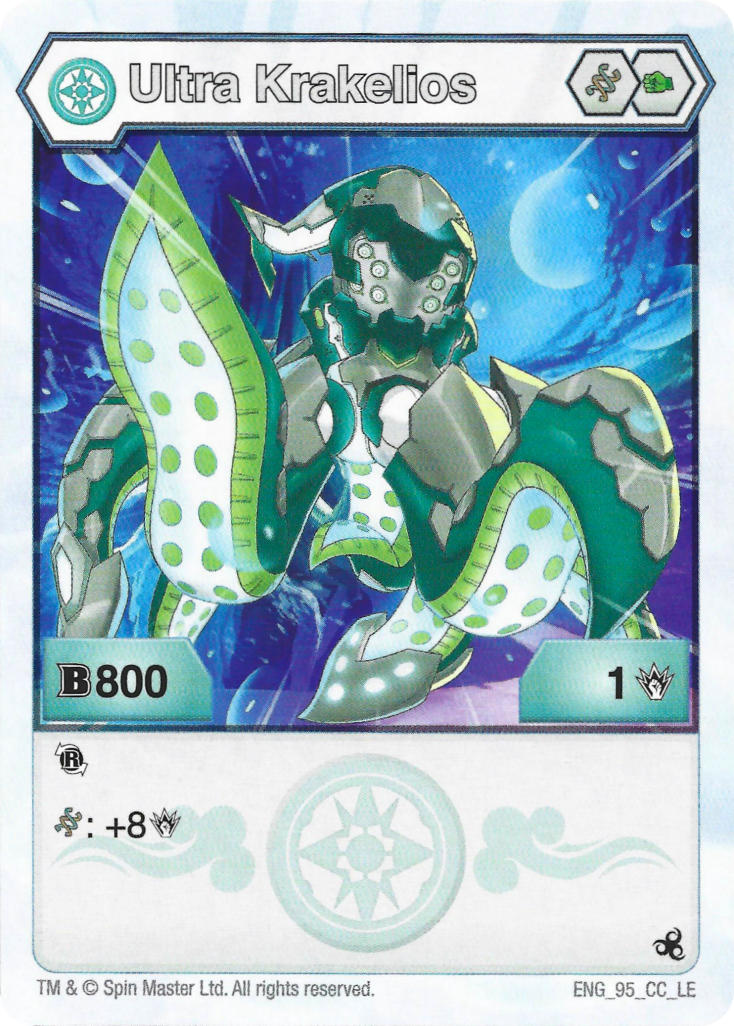 Haos Ultra Krakelios (LE) - The Bakugan Wiki