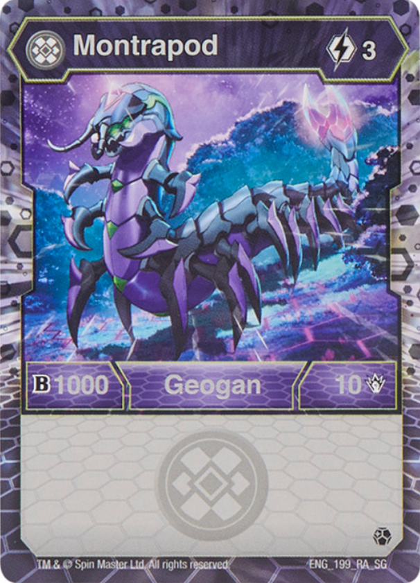 Darkus Montrapod (Secrets of the Geogan) - The Bakugan Wiki