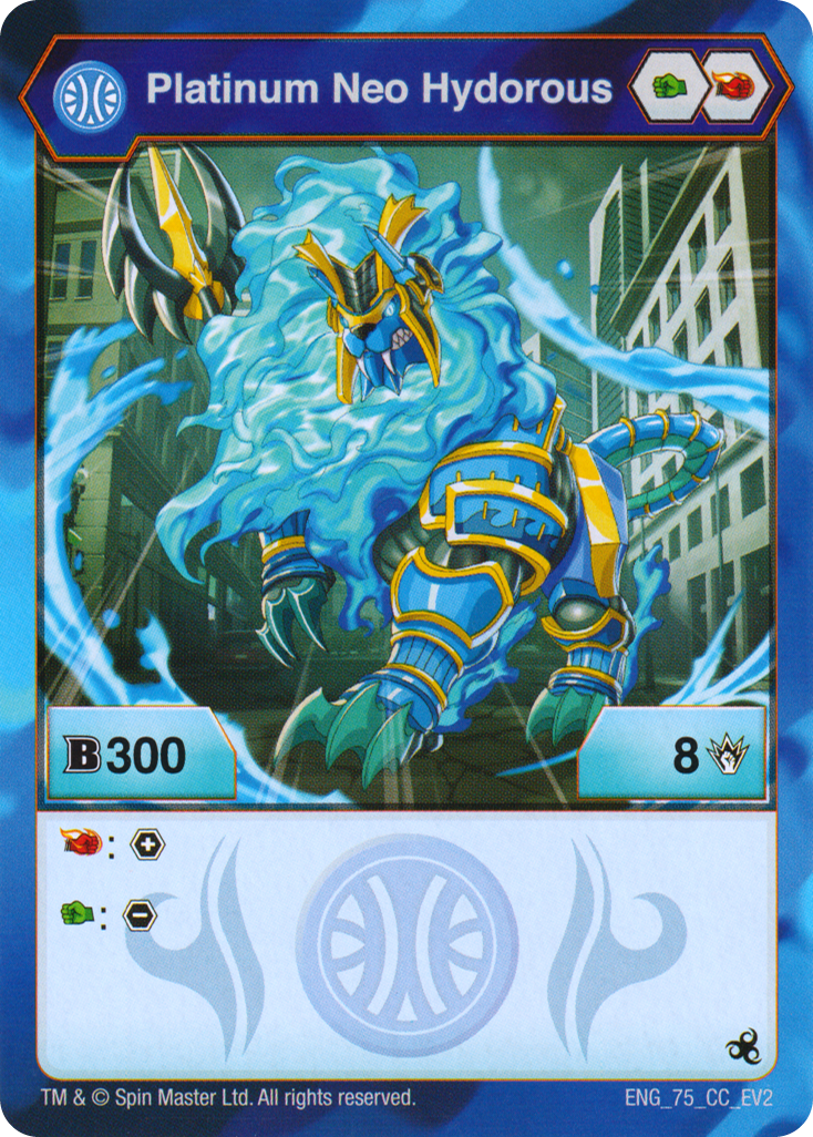 Aquos Platinum Neo Hydorous (EV2) - The Bakugan Wiki