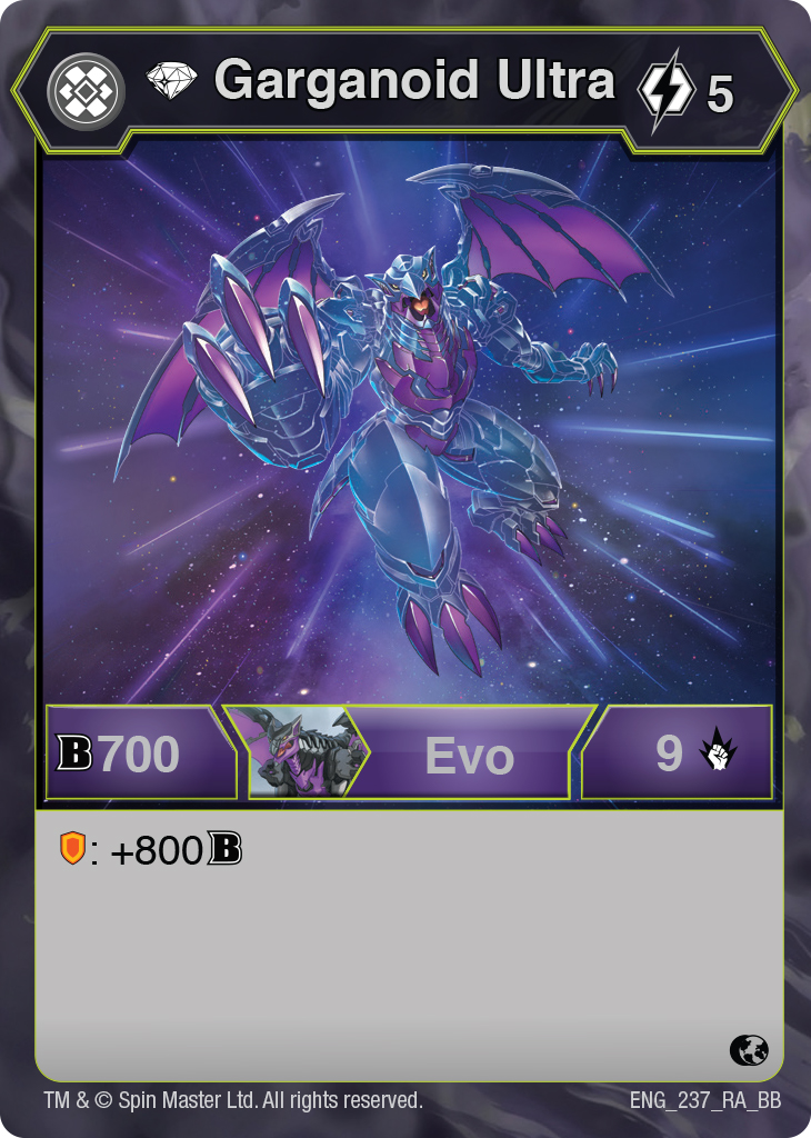 Diamond Garganoid Ultra (Battle Brawlers) - The Bakugan Wiki