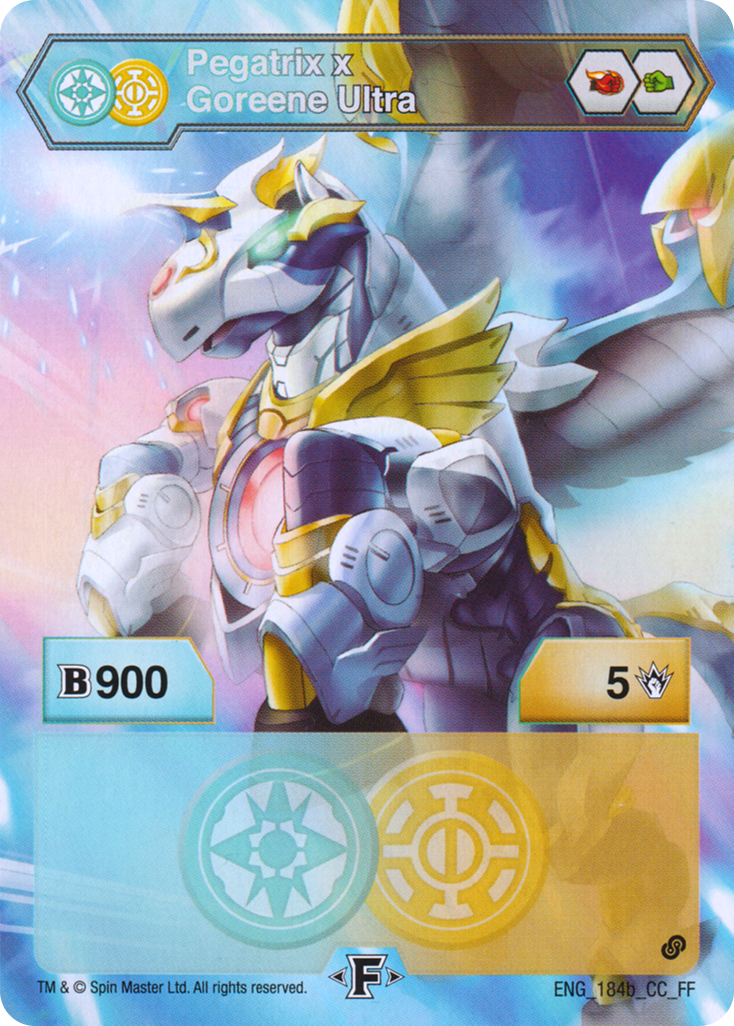 Haos Aurelus Pegatrix x Goreene Ultra (Fusion Force) - The Bakugan Wiki