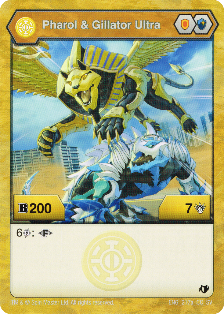 Aurelus Pharol & Gillator Ultra (Shields of Vestroia) (217a) - The ...