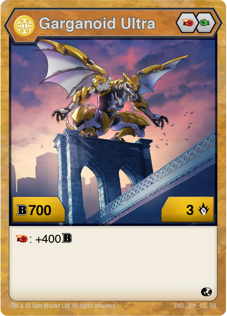 Aurelus Garganoid Ultra (Battle Brawlers) - The Bakugan Wiki