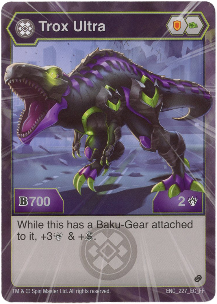 Darkus Trox Ultra (Fusion Force) - The Bakugan Wiki