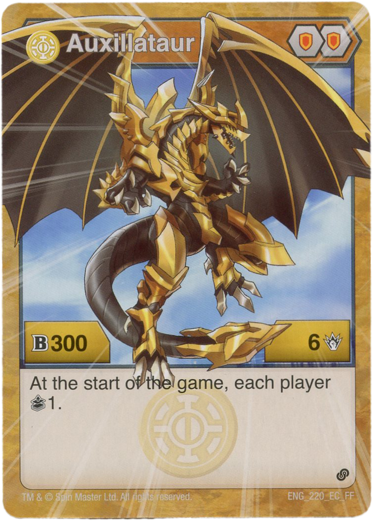 Aurelus Auxillataur (Fusion Force) - The Bakugan Wiki