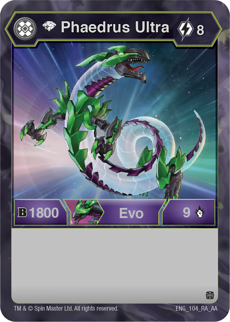 Diamond Phaedrus Ultra (Age of Aurelus) - The Bakugan Wiki