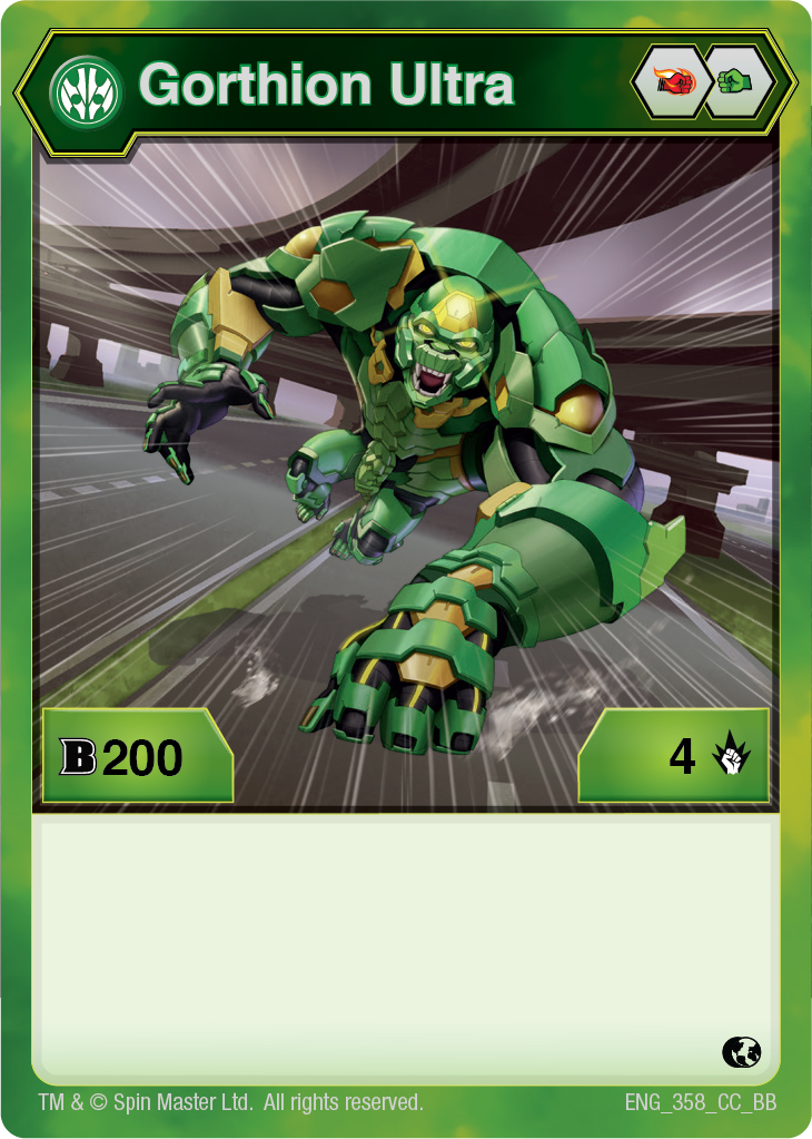 Ventus Gorthion Ultra (Battle Brawlers) - The Bakugan Wiki