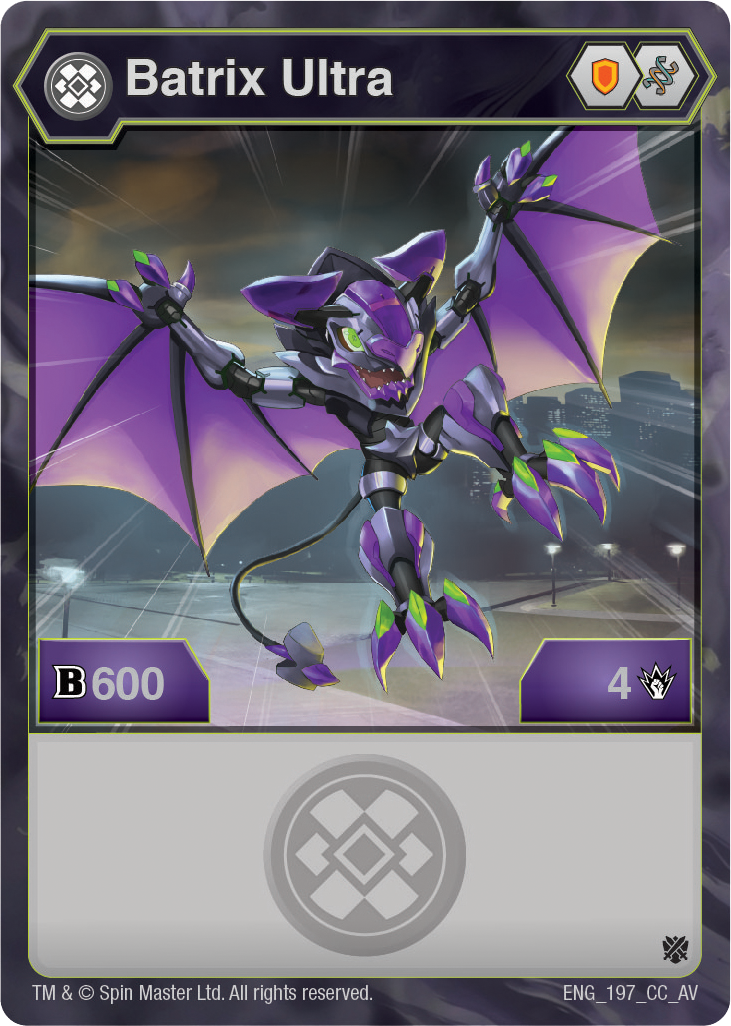 Darkus Batrix Ultra (Armored Elite) - The Bakugan Wiki