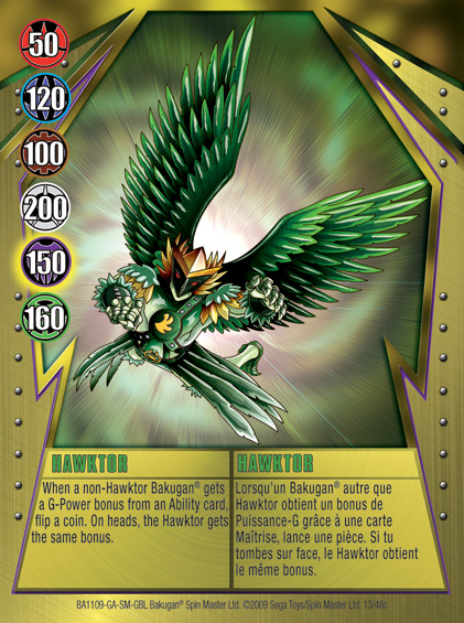 Hawktor (Card) - The Bakugan Wiki
