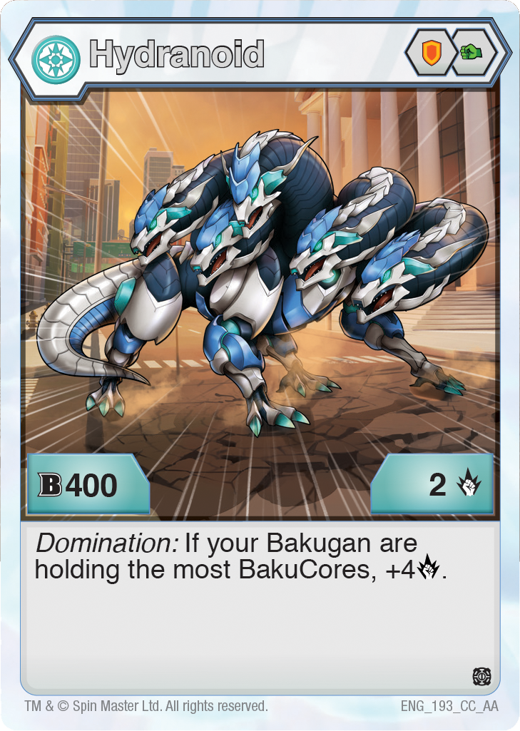 Haos Hydranoid (Age of Aurelus) - The Bakugan Wiki
