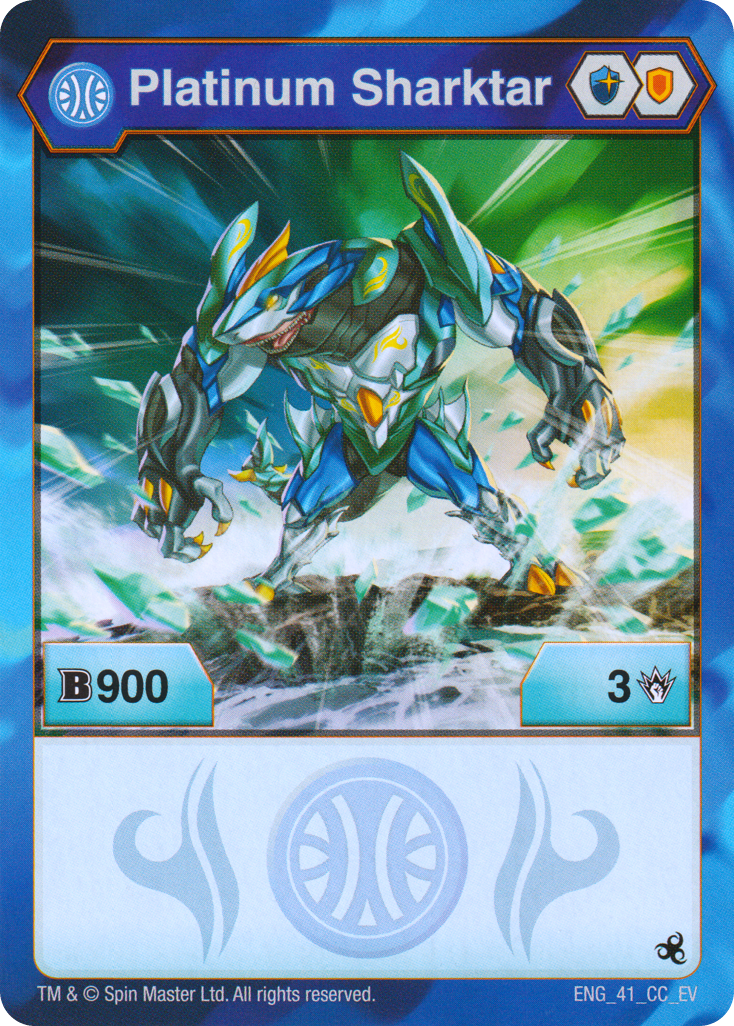 Aquos Platinum Sharktar (EV) - The Bakugan Wiki