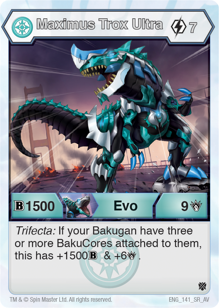 Haos Maximus Trox Ultra (Armored Elite) - The Bakugan Wiki
