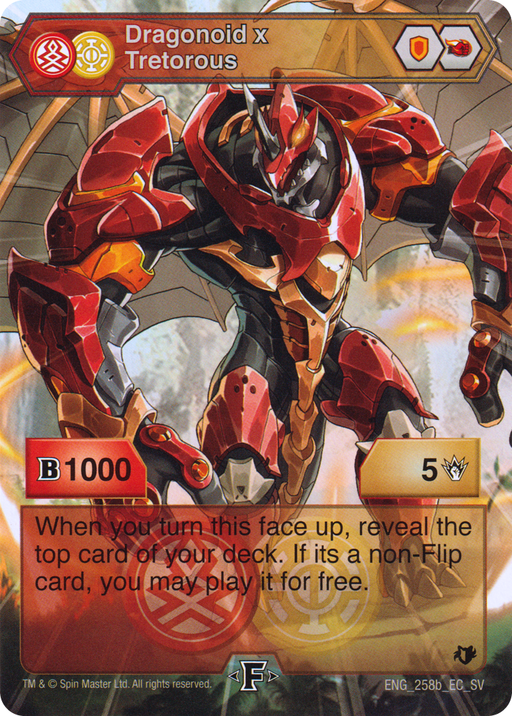 Pyrus Aurelus Dragonoid x Tretorous (Shields of Vestroia, Epic ...