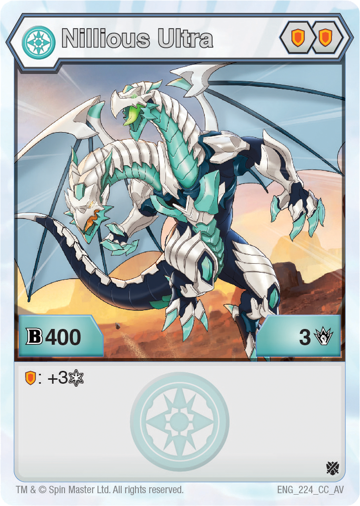Haos Nillious Ultra (Armored Elite) - The Bakugan Wiki