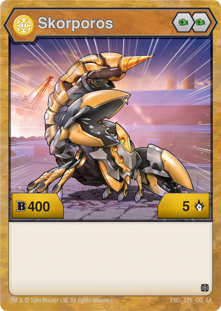 Aurelus Skorporos (Age of Aurelus) - The Bakugan Wiki