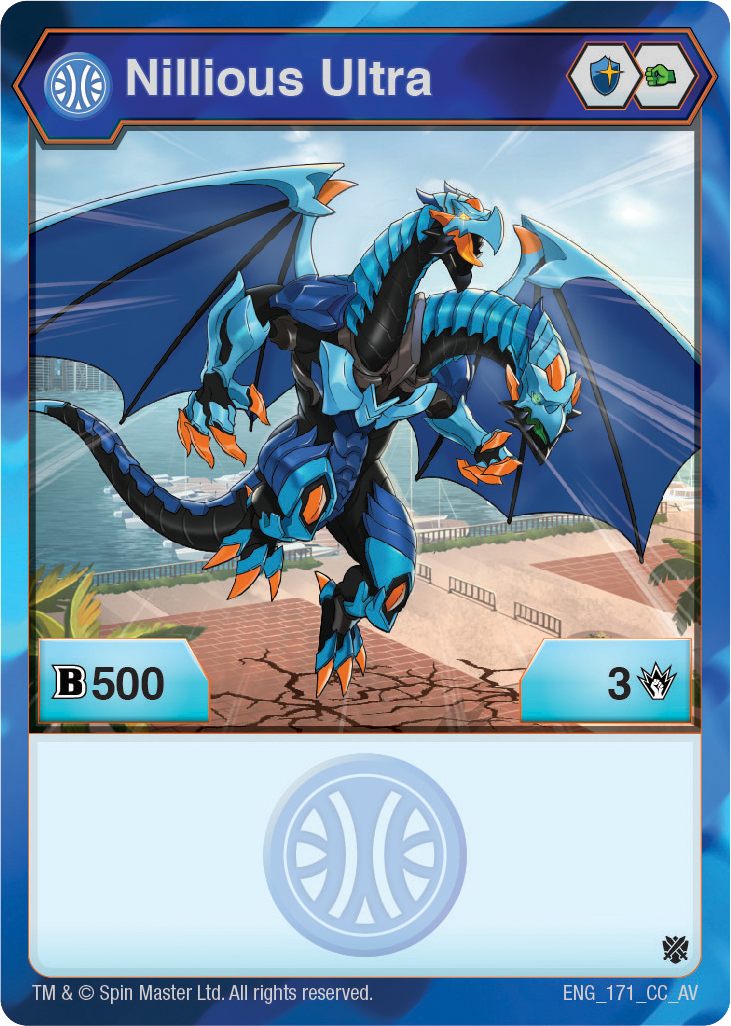 Aquos Nillious Ultra (Armored Elite) - The Bakugan Wiki