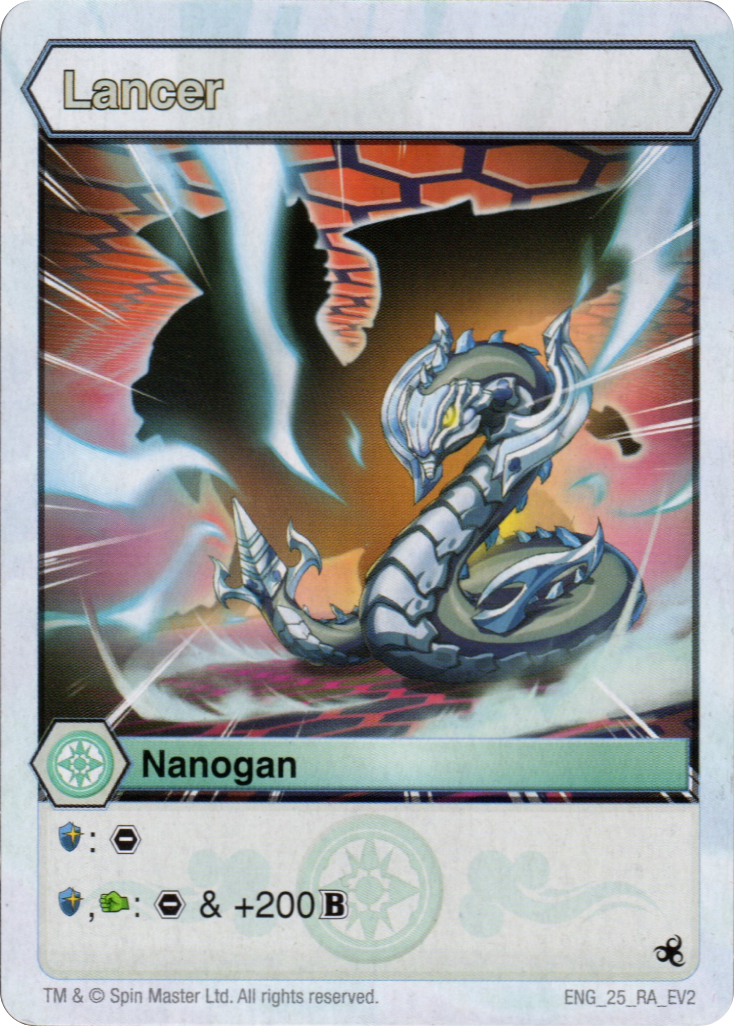 Haos Lancer (EV2) - The Bakugan Wiki