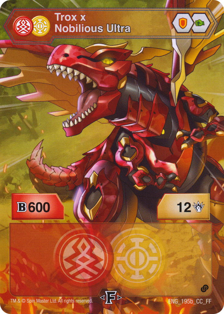 Pyrus Aurelus Trox x Nobilious Ultra (Fusion Force) - The Bakugan Wiki