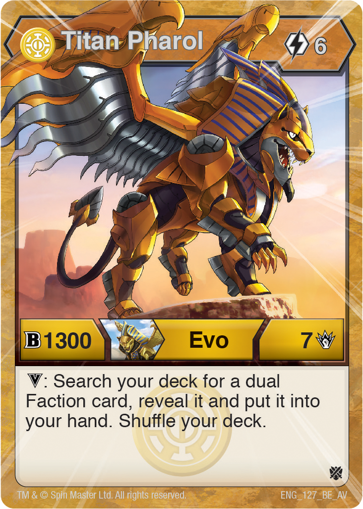 Aurelus Titan Pharol (Armored Elite) - The Bakugan Wiki