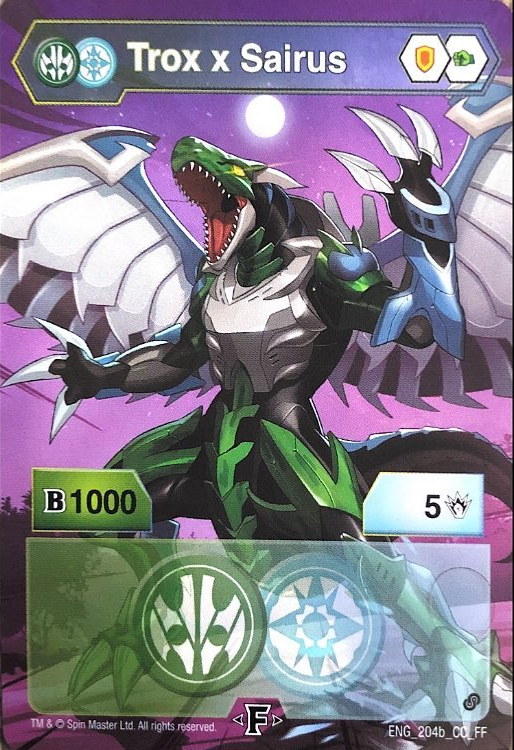 Ventus Haos Trox x Sairus (Fusion Force) - The Bakugan Wiki