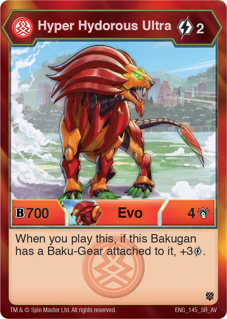 Pyrus Hyper Hydorous Ultra (Armored Elite) - The Bakugan Wiki