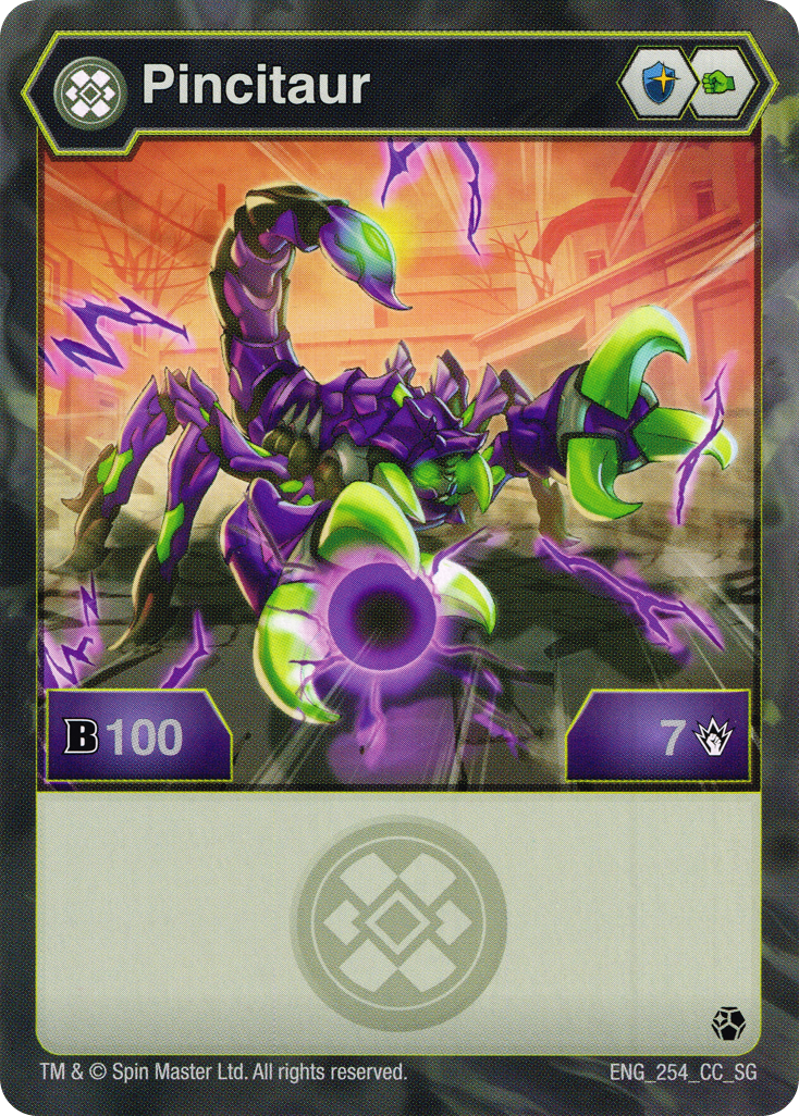 Darkus Pincitaur (Secrets of the Geogan) - The Bakugan Wiki