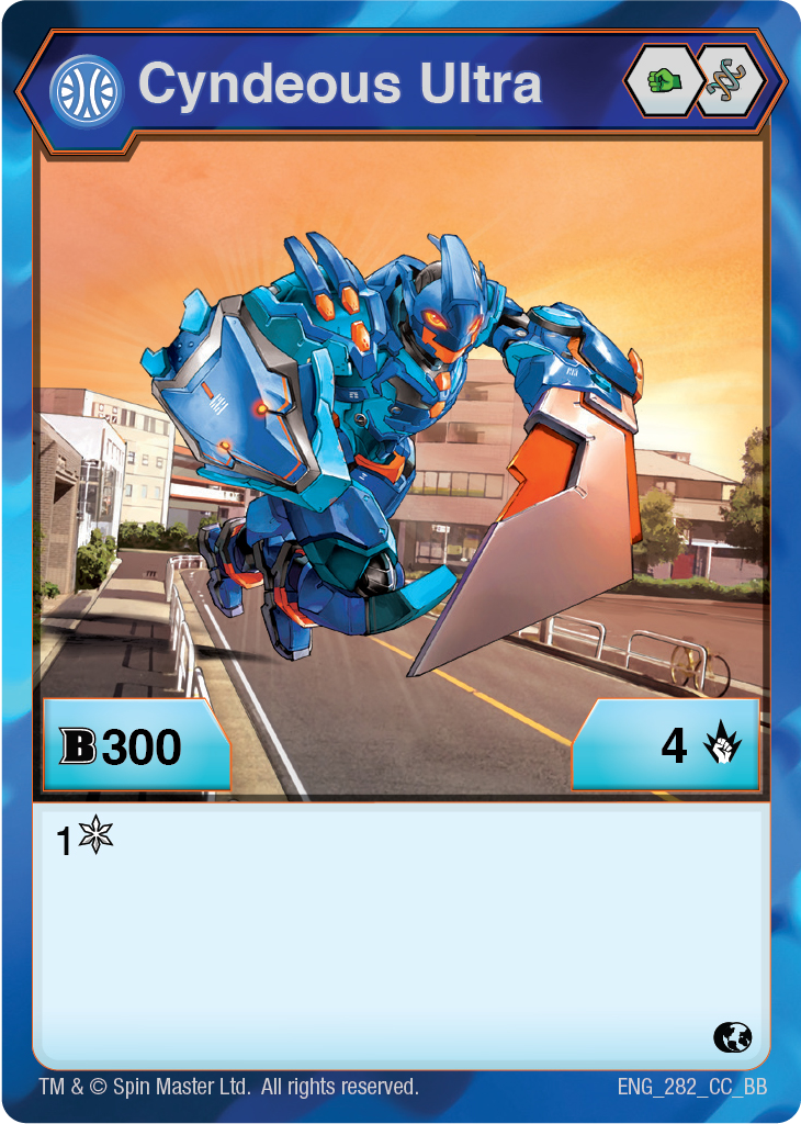 Aquos Cyndeous Ultra (Battle Brawlers) - The Bakugan Wiki
