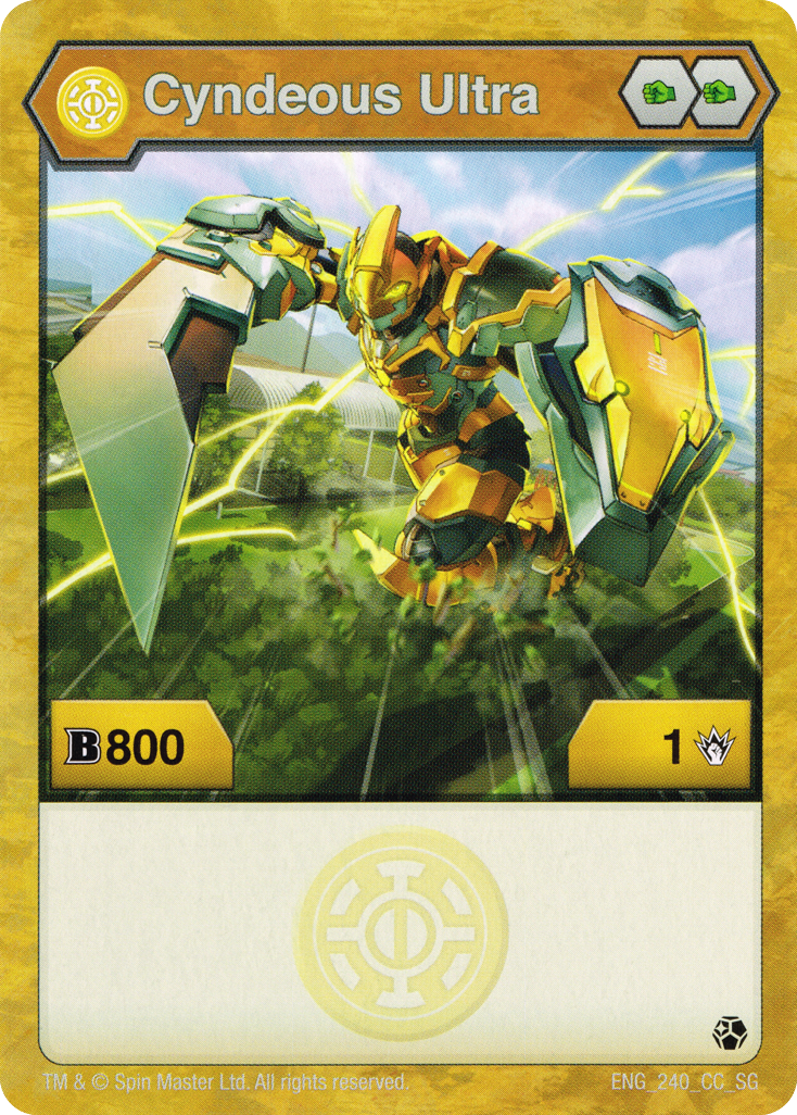 Aurelus Cyndeous Ultra (Secrets of the Geogan) - The Bakugan Wiki
