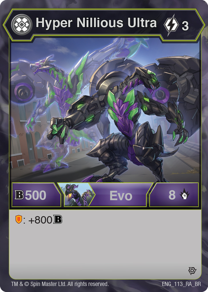 Darkus Hyper Nillious Ultra (Bakugan Resurgence) - The Bakugan Wiki