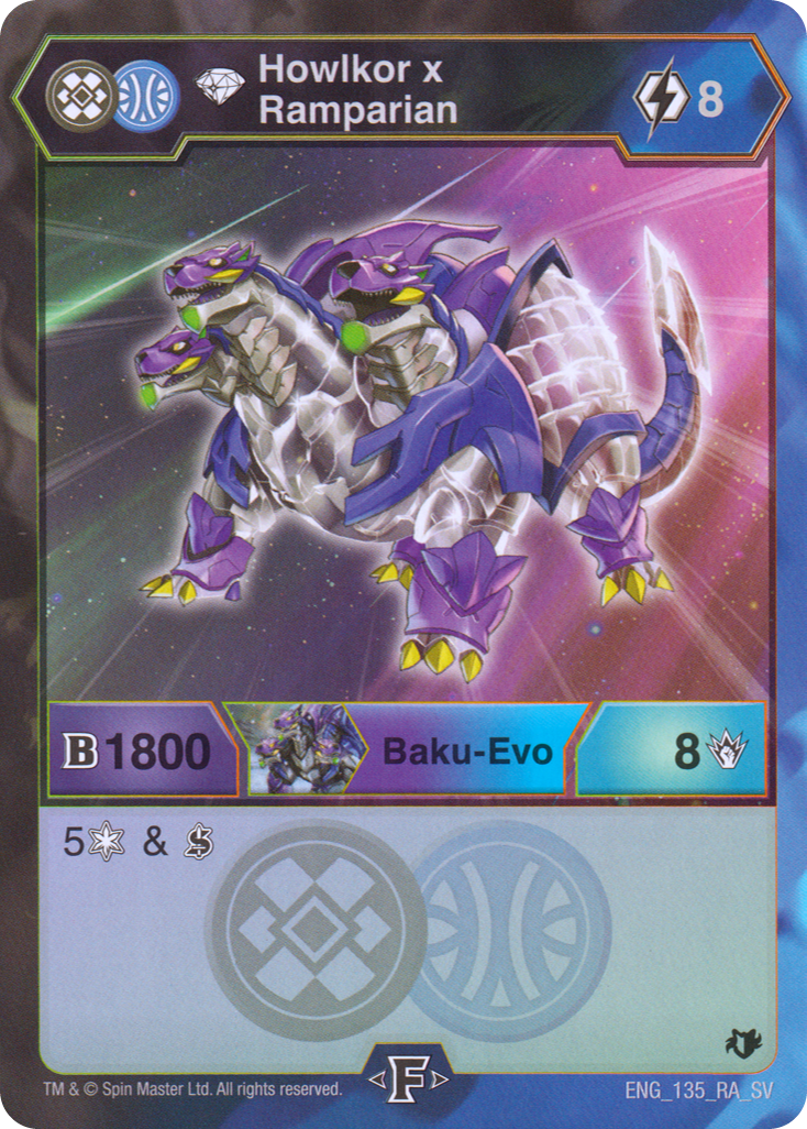 Diamond Howlkor x Ramparian (Shields of Vestroia) - The Bakugan Wiki