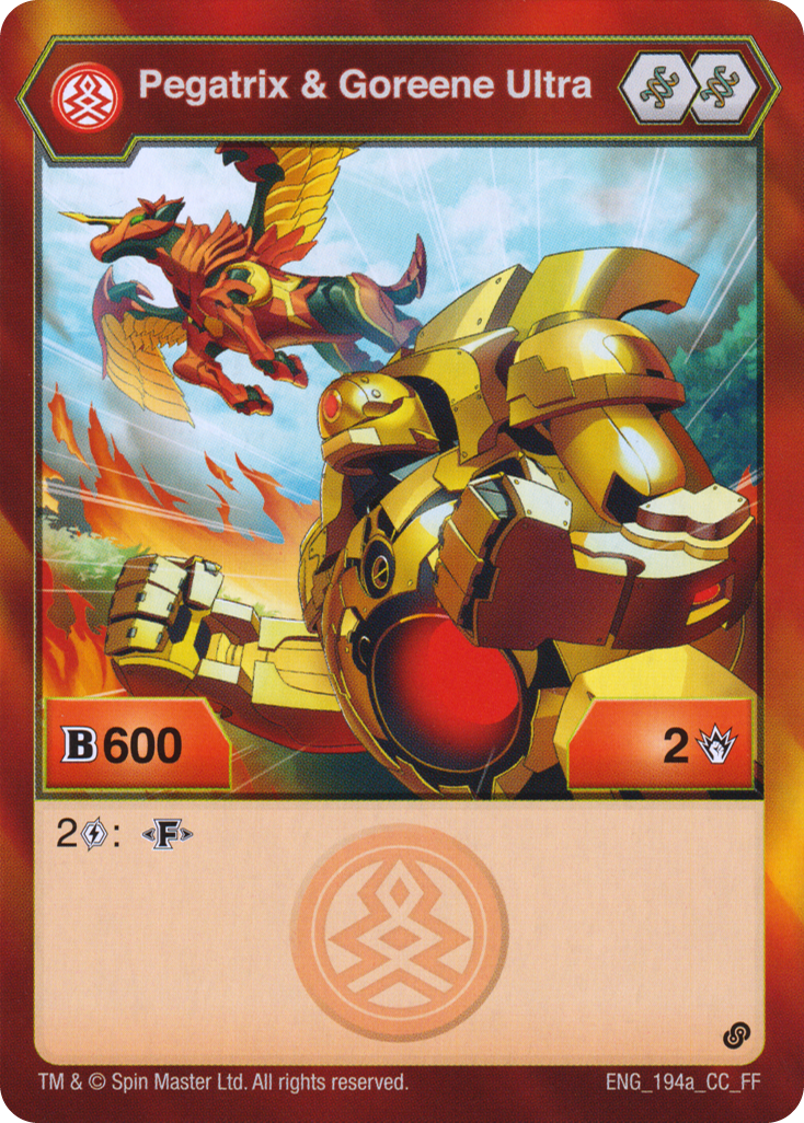 Pyrus Pegatrix & Goreene Ultra (Fusion Force) - The Bakugan Wiki