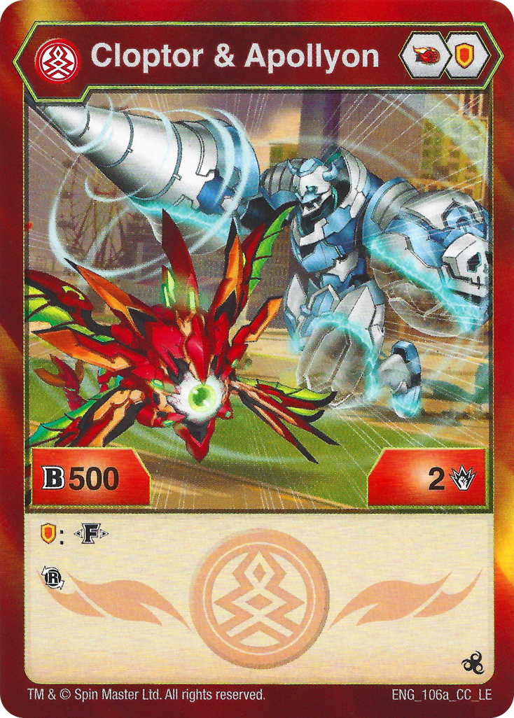 Pyrus Cloptor & Apollyon (LE) - The Bakugan Wiki