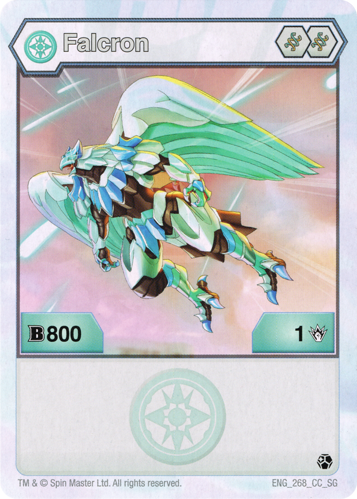 Haos Falcron (Secrets of the Geogan) - The Bakugan Wiki