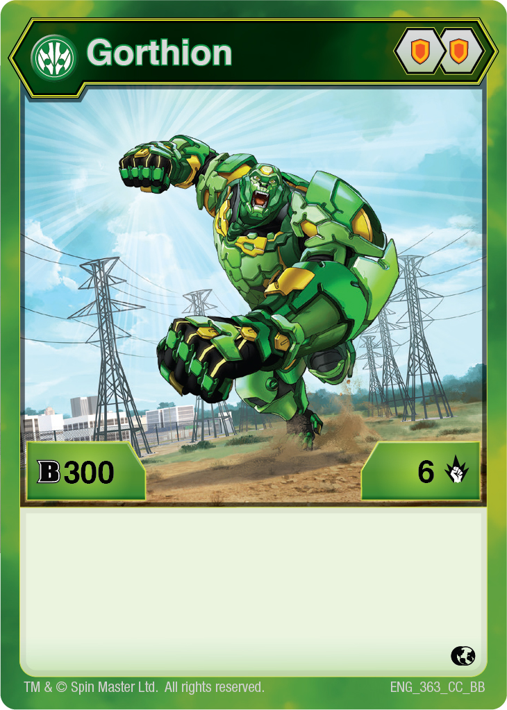 Ventus Gorthion (Battle Brawlers) - The Bakugan Wiki