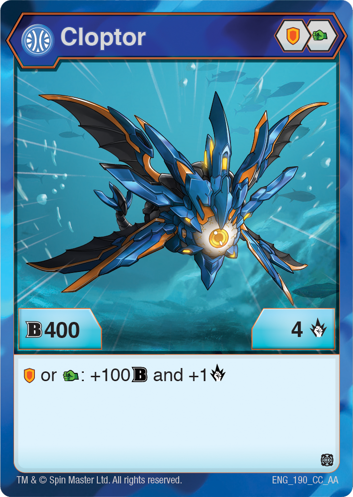 Aquos Cloptor (Age of Aurelus) - The Bakugan Wiki