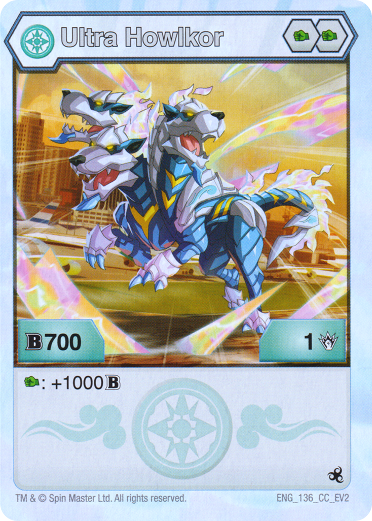 Haos Ultra Howlkor (EV2) - The Bakugan Wiki
