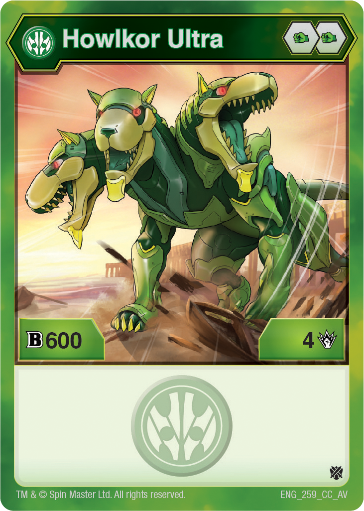 Ventus Howlkor Ultra (Armored Elite) - The Bakugan Wiki
