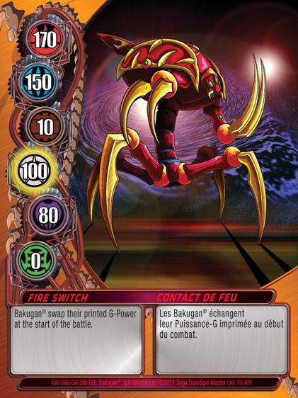 Fire Switch - The Bakugan Wiki
