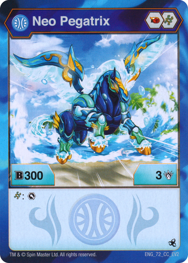 Aquos Neo Pegatrix (EV2) - The Bakugan Wiki