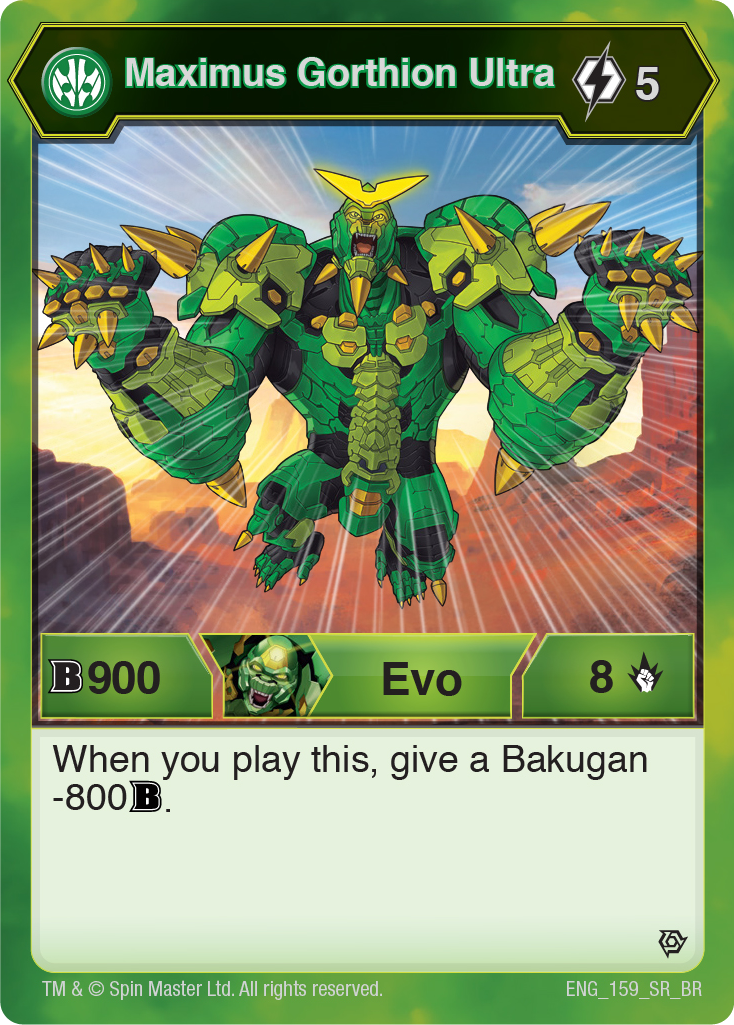 Ventus Maximus Gorthion Ultra (Bakugan Resurgence) - The Bakugan Wiki