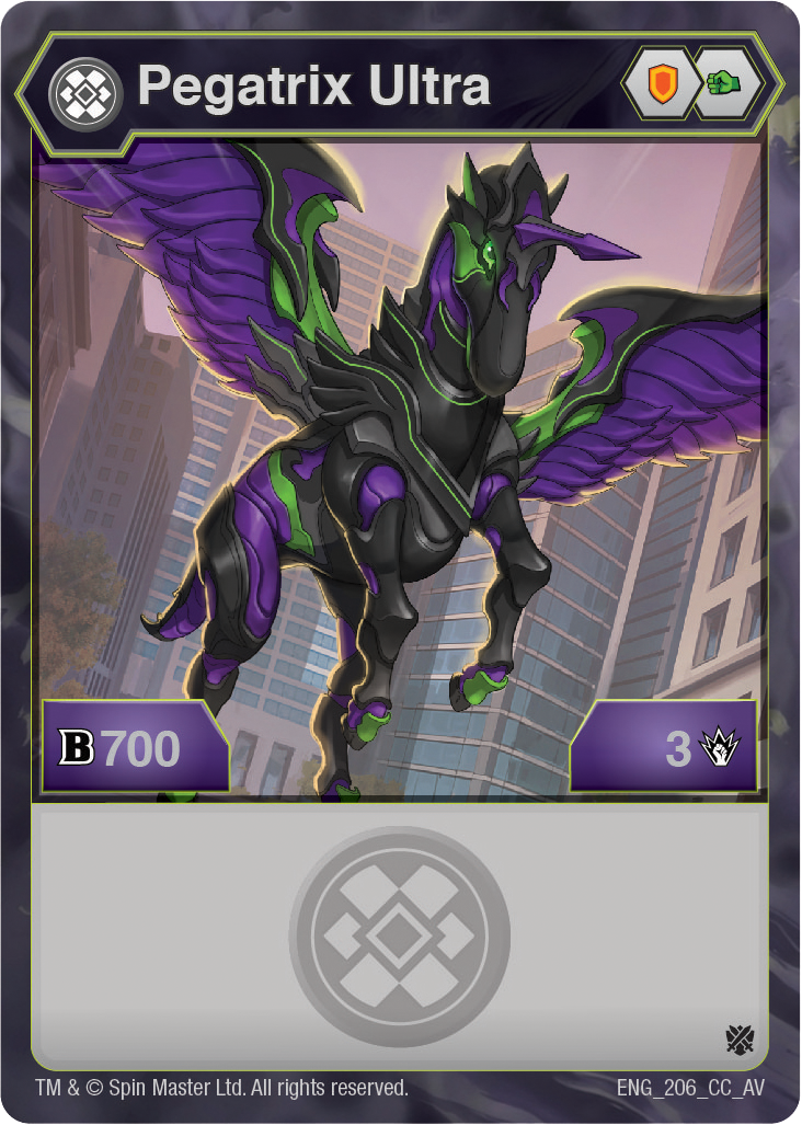 Darkus Pegatrix Ultra (Armored Elite) - The Bakugan Wiki