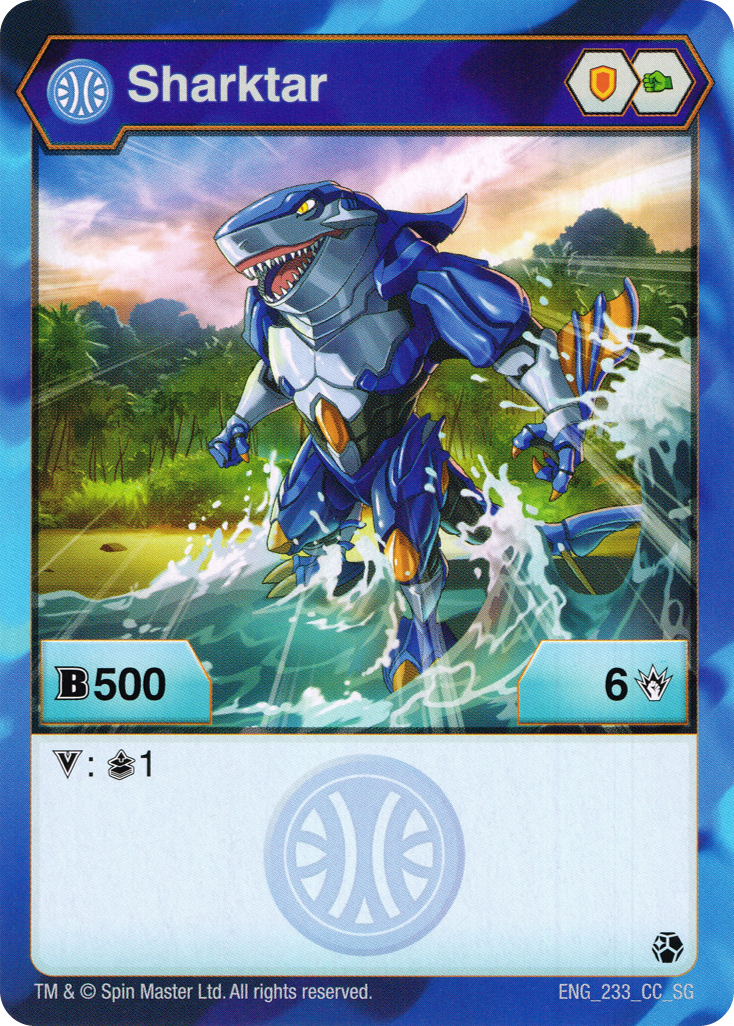 Aquos Sharktar (Secrets of the Geogan) - The Bakugan Wiki