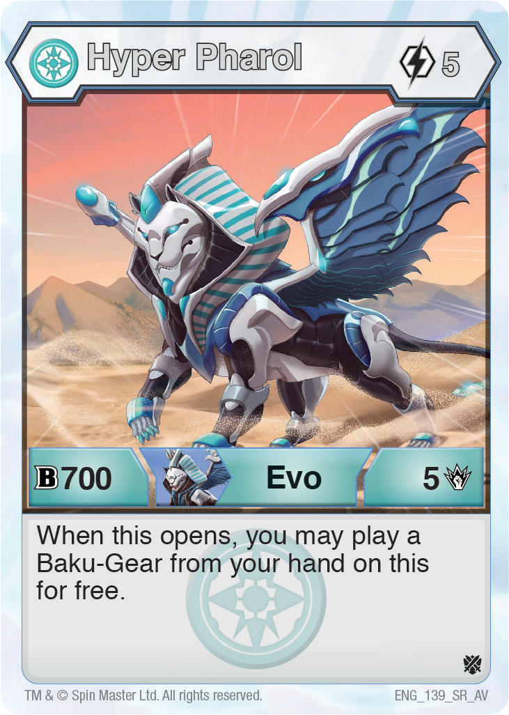 Haos Hyper Pharol (Armored Elite) - The Bakugan Wiki